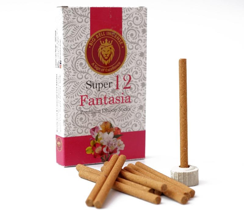 Big Bell Dhoop Fantasia 10 паличок фантазія Bm — ціна 43 грн у каталозі Аромадіффузори Купити