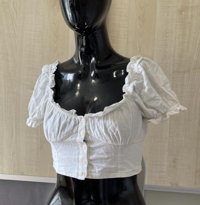 Коттоновий топ — ціна 100 грн у каталозі Топи Купити жіночі речі за доступною ціною на Шафі