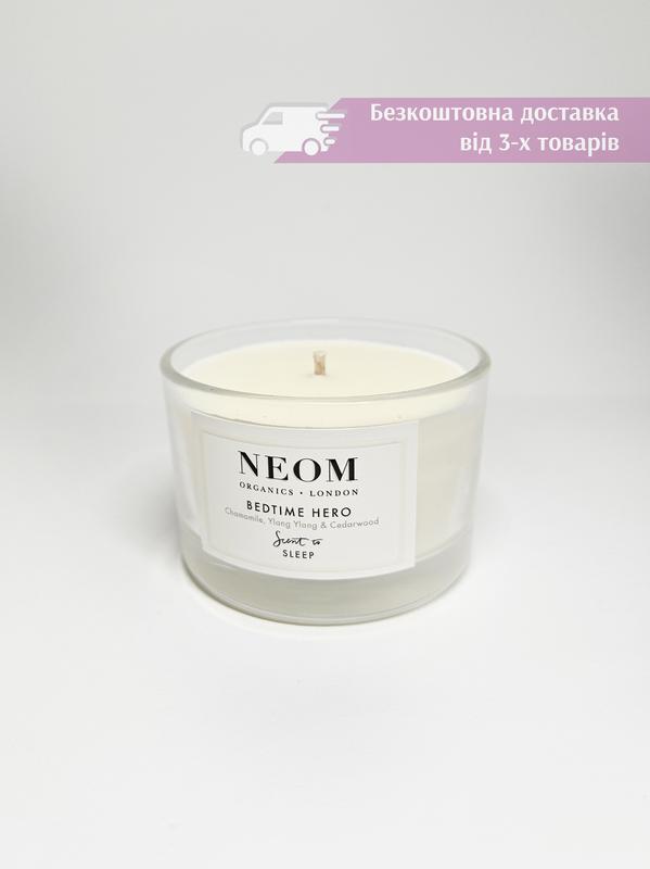 neom bedtime hero travel scented candle 350