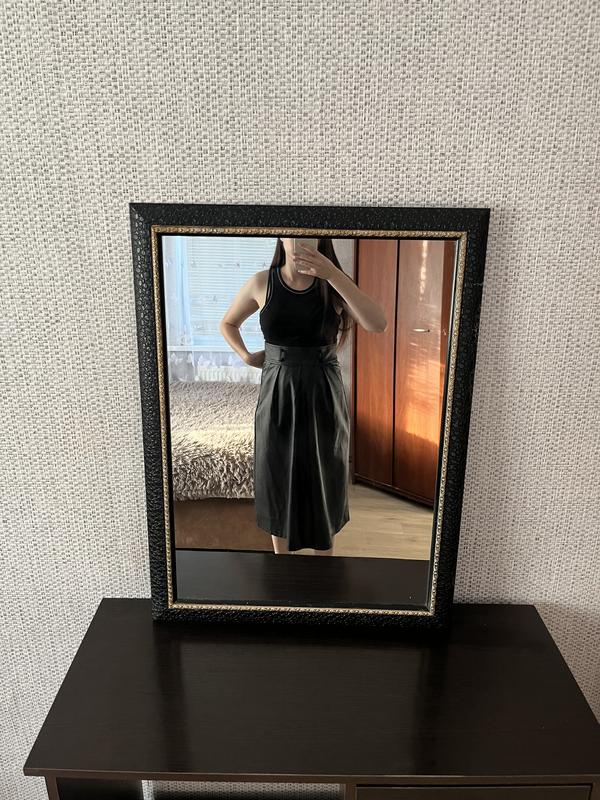 Шкіряна спідниця — ціна 280 грн у каталозі Міді спідниці Купити жіночі речі за доступною ціною