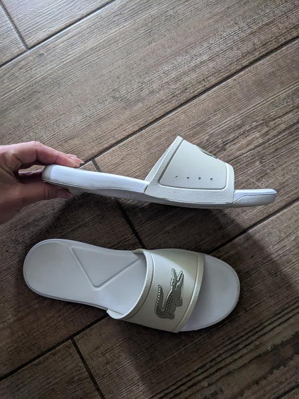 Шльопанці Lacoste оригінал — ціна 599 грн у каталозі Шльопанці Купити жіночі речі за доступною