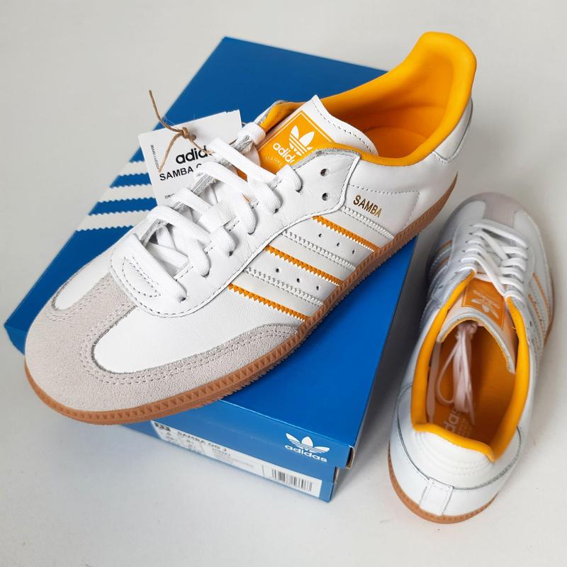Оригінальні шкіряні кросівки adidas samba og / ih5582 — ціна 3300 грн у ...