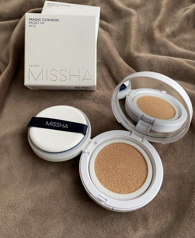 Кушон зволожуючий missha magic cushion moist up spf50+/pa+++ — ціна 299 ...