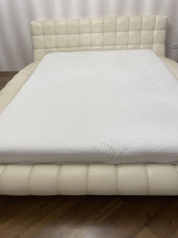 Ліжко бежеве — ціна 18500 грн у каталозі Ліжка Купити товари для дому