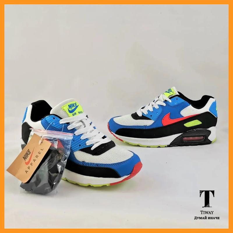 Кросовки n!ke 90 жіночі сині з амортизацією розноколірні (розміри: 39 ...