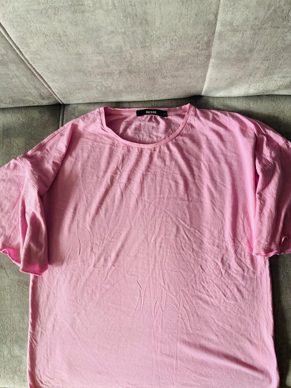 Супер рожева футболка bik bol — ціна 90 грн у каталозі Футболки Купити ...