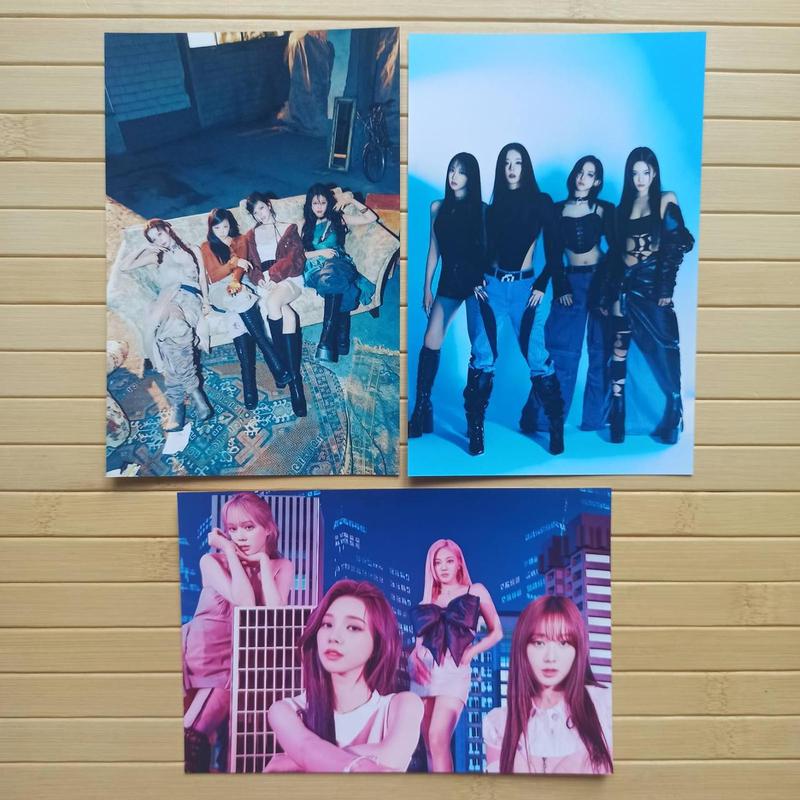 Набор открыток еспа эспа Aespa 3 шт — цена 50 грн в каталоге Открытки и конверты Купить товары