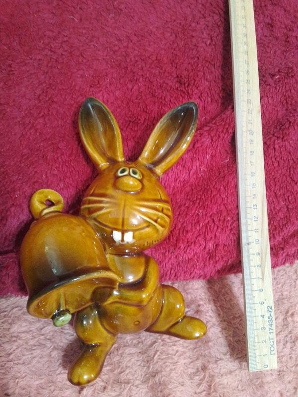 Заяц кролик фигурка статуэтка германия ручная работа — цена 370 грн в каталоге Статуэтки