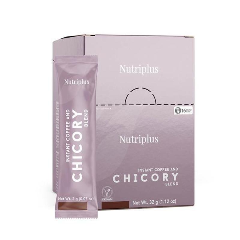 Розчинна кава з цикорієм у стиках vegan, chicory nutri coffee nutriplus ...