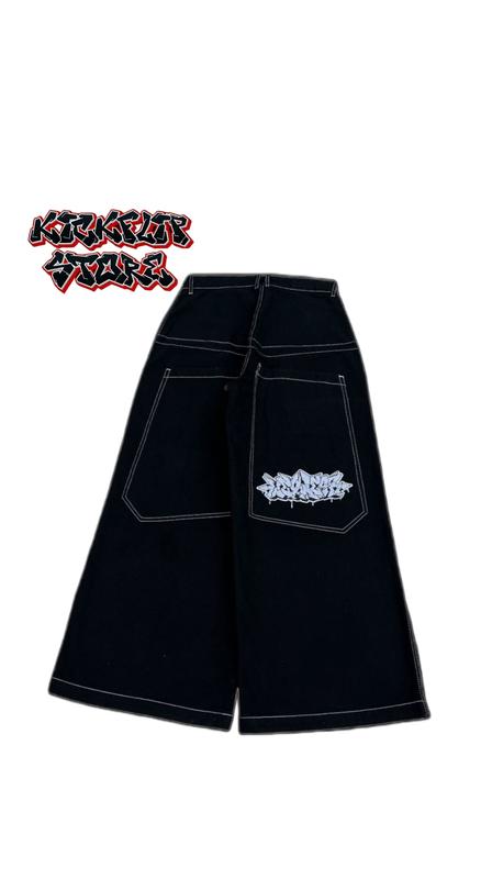 Джинсы wexwear белое лого 2024 — цена 1550 грн в каталоге Джинсы Купить ...