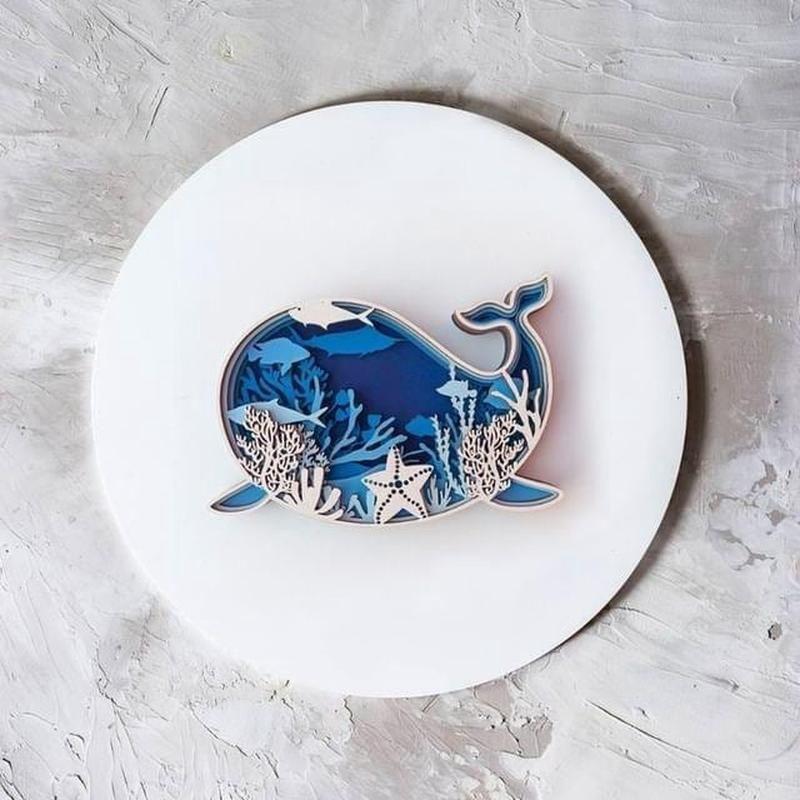 3д розмальовка кит — цена 540 грн в каталоге Панно Купить товары для дома и быта по доступной