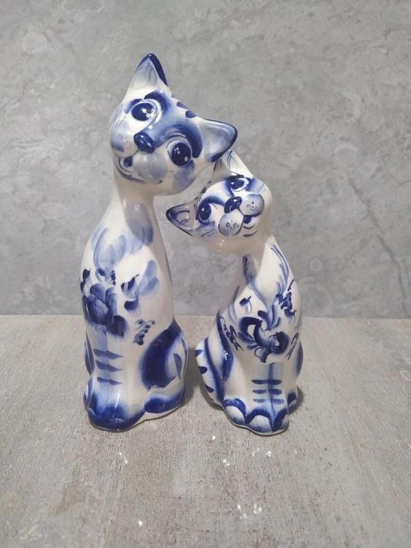 Пара котів статуетки — ціна 550 грн у каталозі Статуетки Купити товари для дому та побуту за