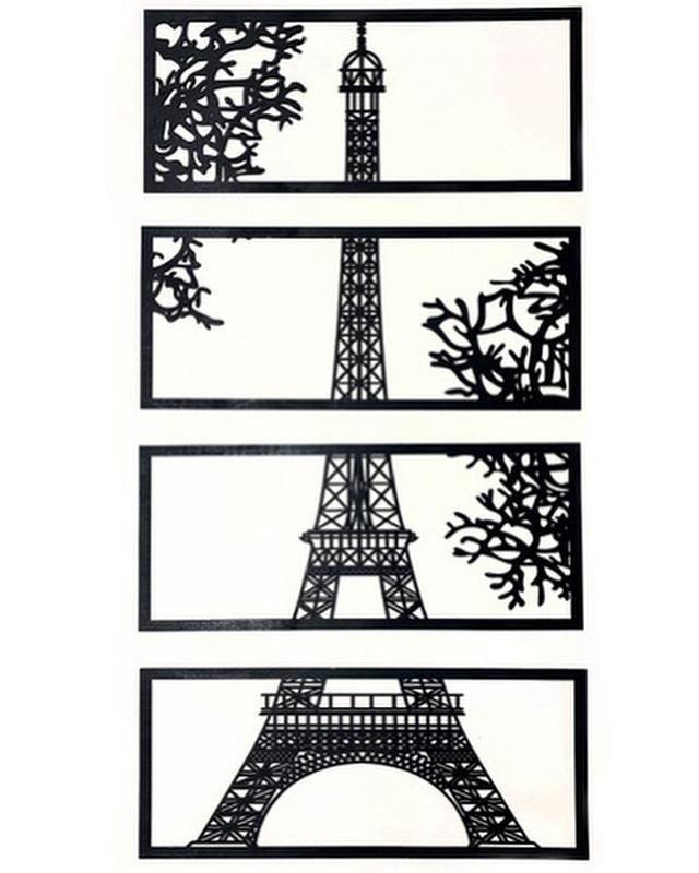 Панно «ейфелеву вежа — ціна 990 грн у каталозі Панно Купити товари для дому та побуту за