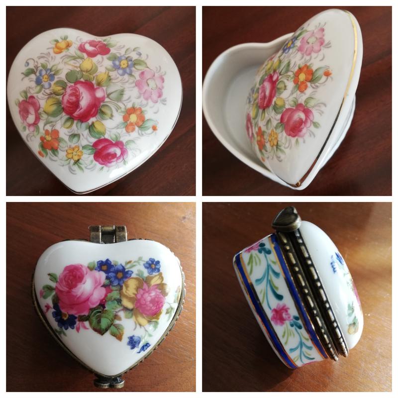 Шкатулка фарфоровая букет — цена 390 грн в каталоге Шкатулки Купить товары для дома и быта по