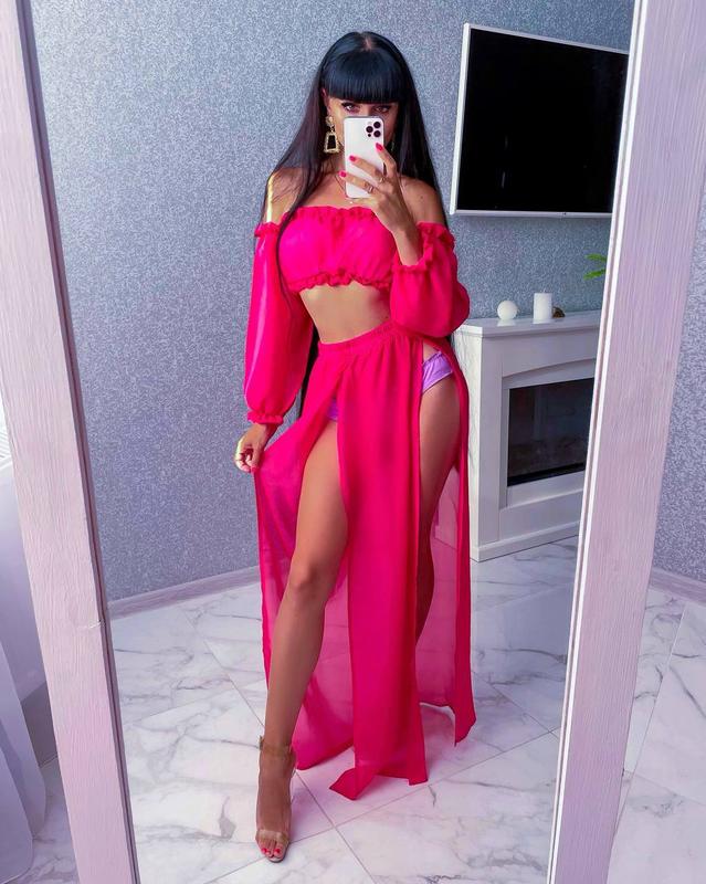 Пляжний костюм — ціна 500 грн у каталозі Костюми зі спідницею Купити жіночі речі за доступною