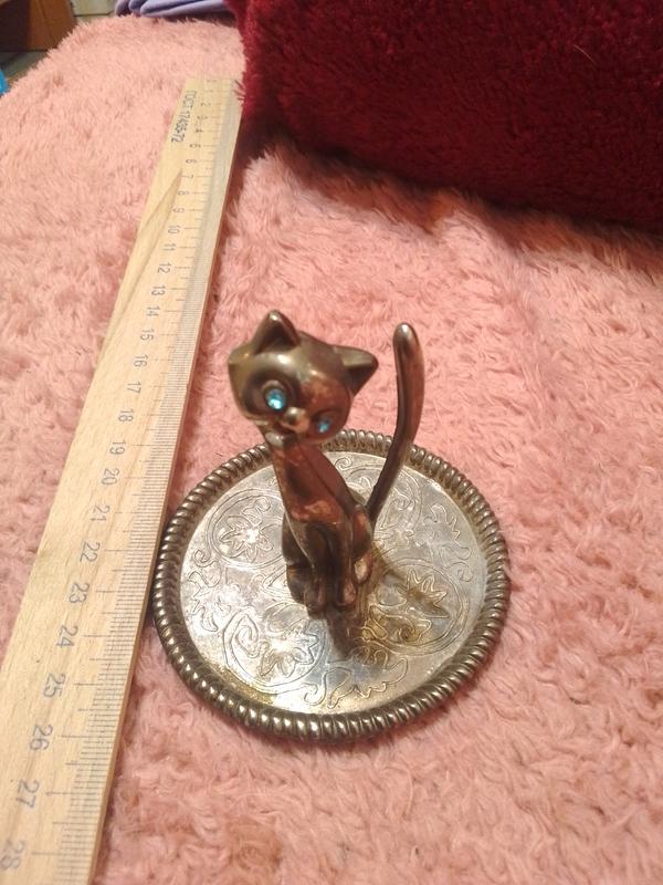 Кошка кошечка статуэтка фигурка из бронзы германия — цена 375 грн в каталоге Статуэтки