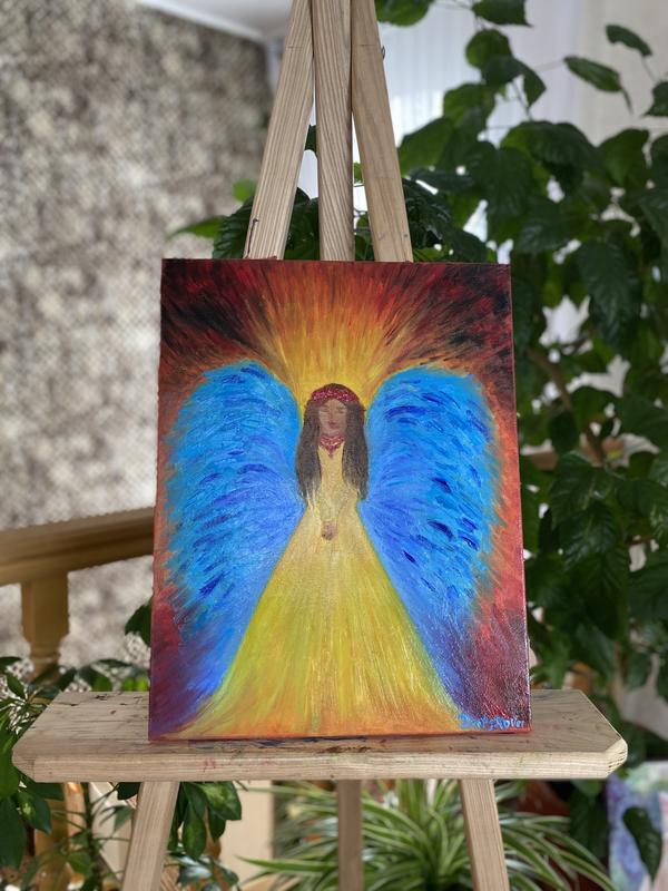 Картина олійними фарбами на полотні — ціна 950 грн у каталозі Картини Купити товари для дому та