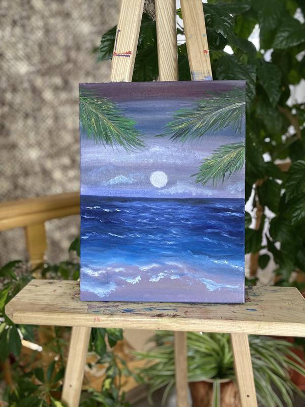 Картина олійними фарбами на полотні — ціна 850 грн у каталозі Картини Купити товари для дому та