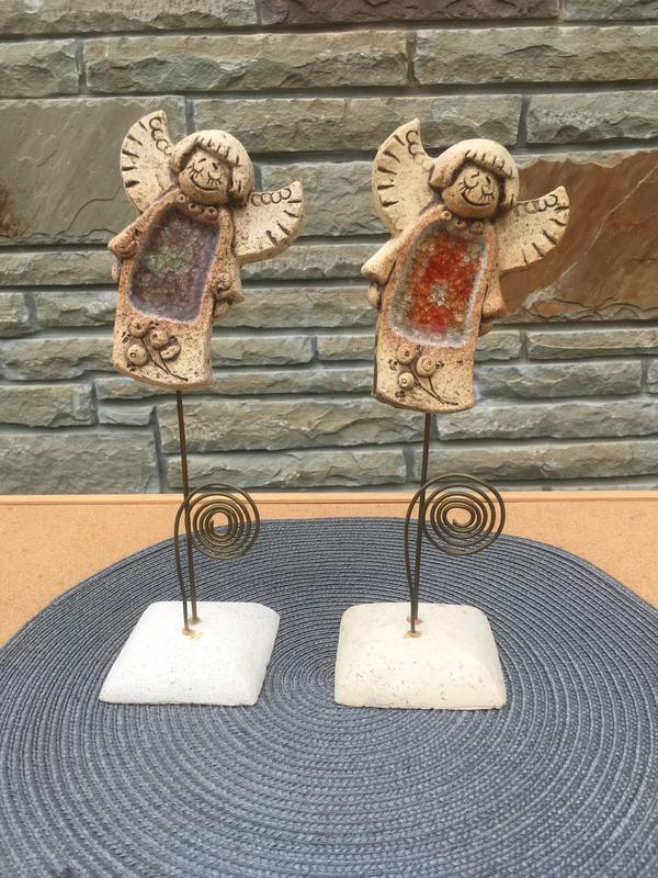 Фигурки ангелы арт противень — цена 250 грн в каталоге Статуэтки Купить товары для дома и быта