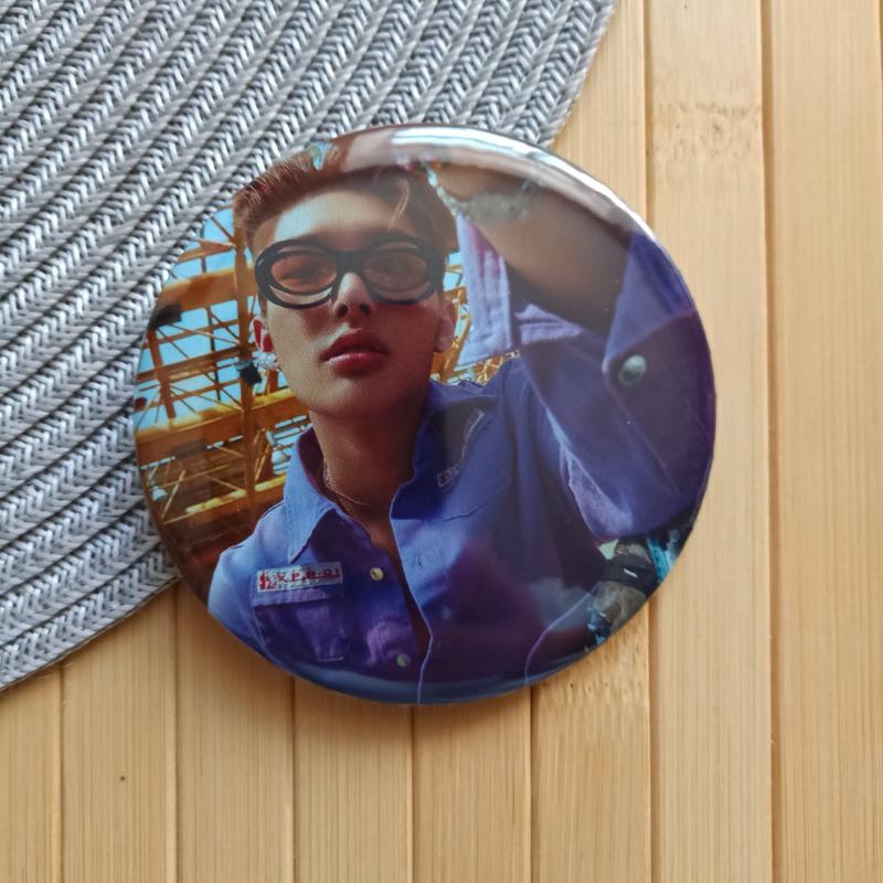 Значок большой минги атиз Mingi Ateez — цена 60 грн в каталоге Сувениры Купить товары для дома и