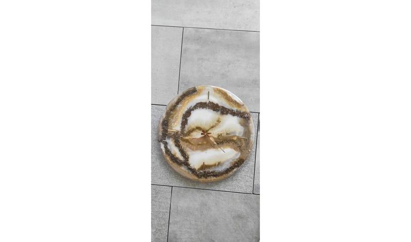 Годинник з епоксидної смоли — ціна 1800 грн у каталозі Годинники Купити товари для дому та