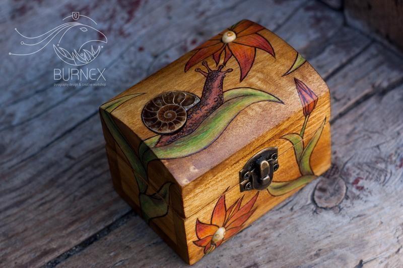 Маленькая шкатулка Snail — цена 1600 грн в каталоге Шкатулки Купить товары для дома и быта по