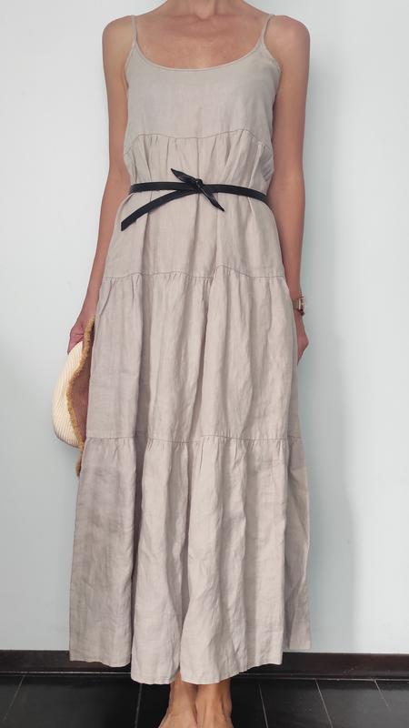 Льняной сарафан — цена 550 грн в каталоге Сарафаны Купить женские вещи по доступной цене на Шафе