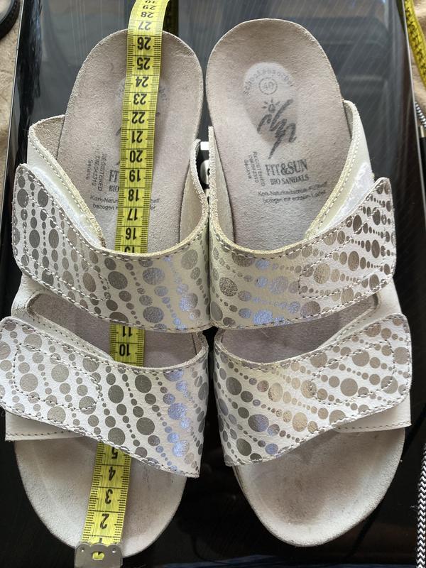 Брендові ортопедичні шкіряні шльопанці — ціна 135 грн у каталозі Шльопанці Купити жіночі речі