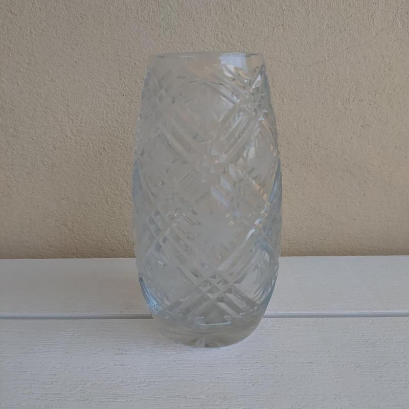 Ваза хрустальная ваза хрусталь кришталь — цена 250 грн в каталоге Вазы Купить товары для дома