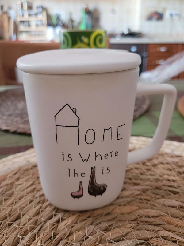 Чашка з кришкою лама — ціна 75 грн у каталозі Чашки Купити товари для дому та побуту за