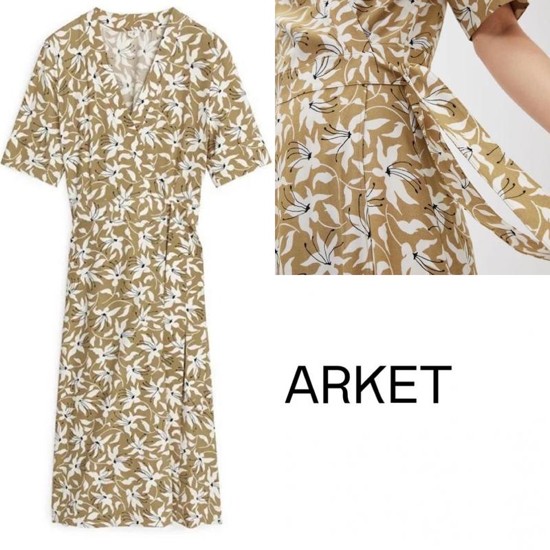 Міді сукня з запахом Arket — ціна 700 грн у каталозі Сукні міді Купити жіночі речі за доступною