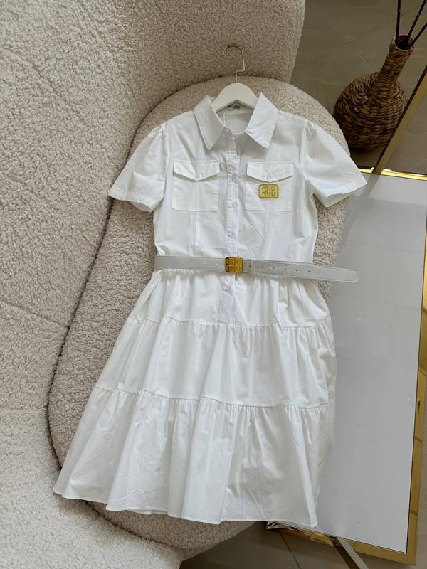 Жіноча брендова сукня в стилі Miu Miu — ціна 4000 грн у каталозі Короткі сукні Купити жіночі