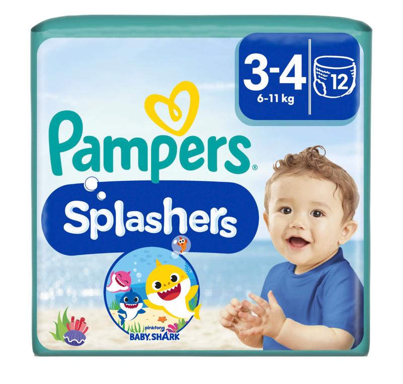 Pampers splashers store