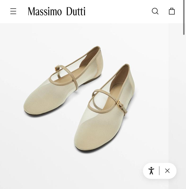 Балетки massimo dutti — ціна 2700 грн у каталозі Балетки Купити жіночі ...