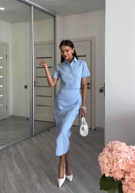 Костюм — ціна 800 грн у каталозі Костюми зі спідницею Купити жіночі речі за доступною ціною на