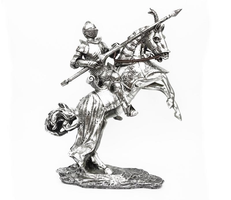 Статуетка лицар полістоун No30 Bm — ціна 1800 грн у каталозі Статуетки Купити товари для дому та