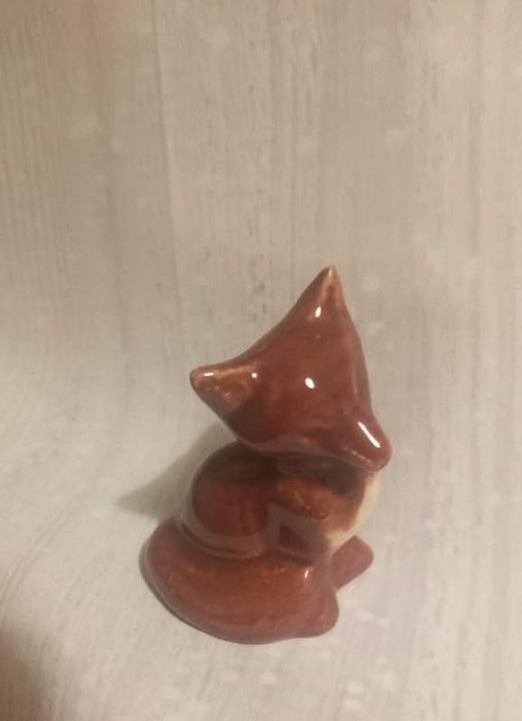 Лисичка фарфорова статуетка радянського періоду — ціна 150 грн у каталозі Статуетки Купити