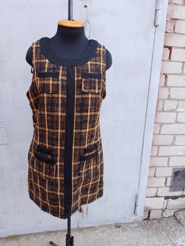 Сукня твідова на підкладці — ціна 450 грн у каталозі Сукні міді Купити жіночі речі за доступною