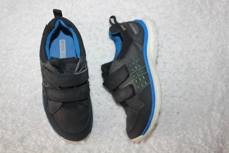 Кожаные стильные кроссовки фирмы ecco 29 размера по стельке 18-18,5 см ...