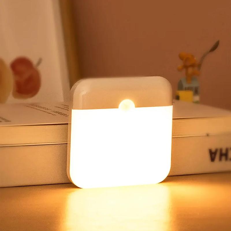 Led светильник с датчиком движения с аккумулятором от usb ночник ...