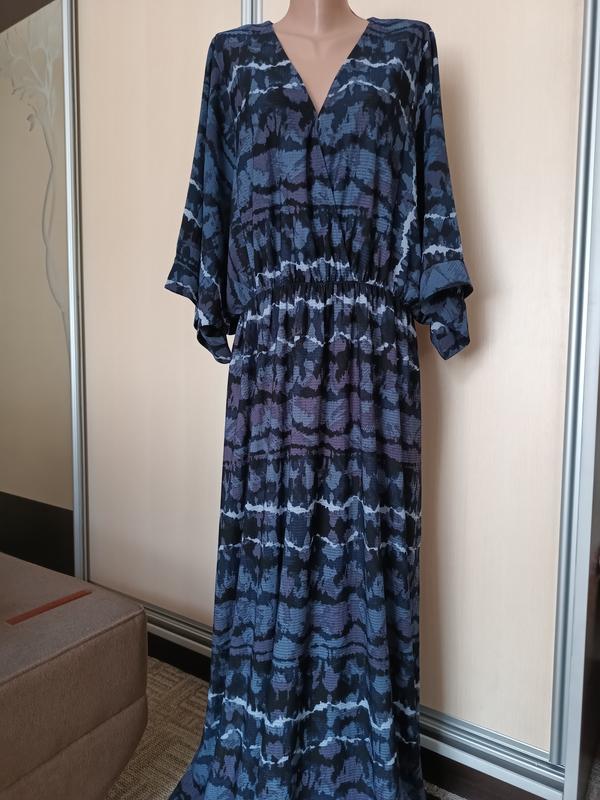 Темна синя сукня — ціна 199 грн у каталозі Довгі сукні Купити жіночі речі за доступною ціною на