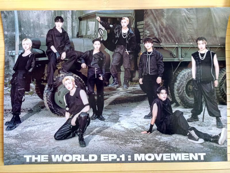 Постер ейтіз Ateez а3 The World Ep 1 Movement — ціна 60 грн у каталозі Постери Купити товари