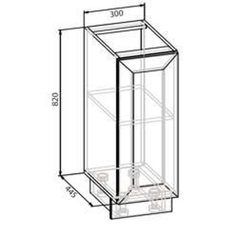 30 низ кухня роял — цена 1063 грн в каталоге Мебель для кухни Купить