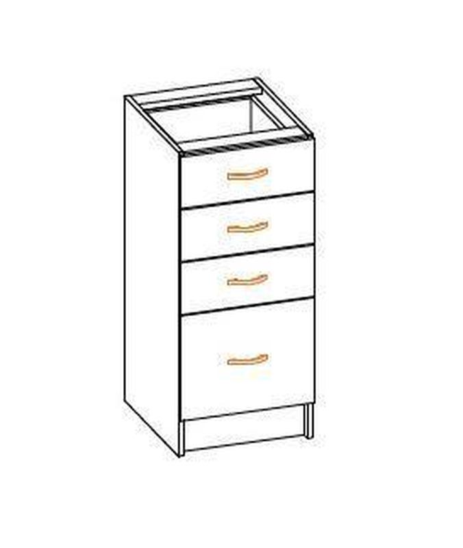 Кухня низ ящики 40 корона — цена 1438 грн в каталоге Мебель для кухни Купить товары для дома и