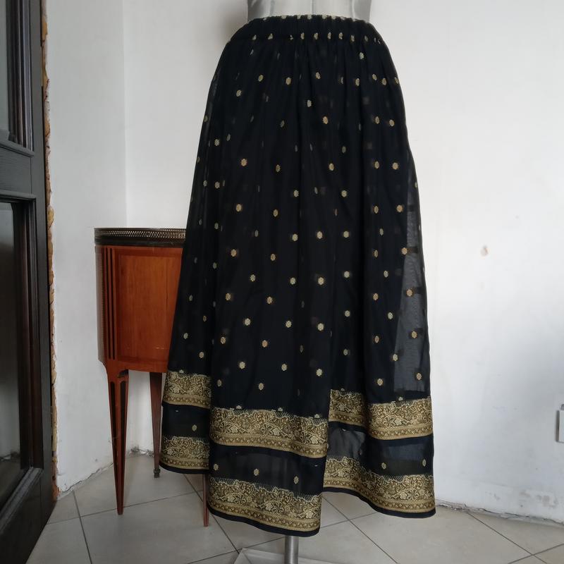 Пишна довга спідниця із шовкового фатину з підспідничником із віскози — ціна 800 грн у каталозі