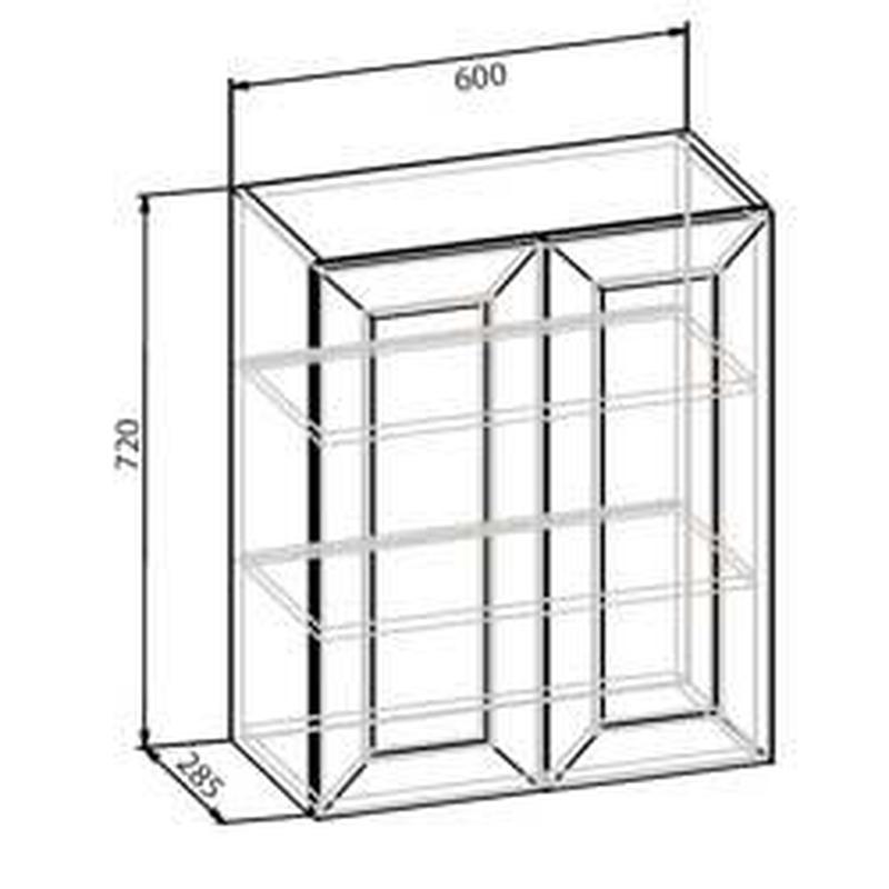 60 верх кухня роял — ціна 1669 грн у каталозі Меблі для кухні Купити товари для дому та побуту