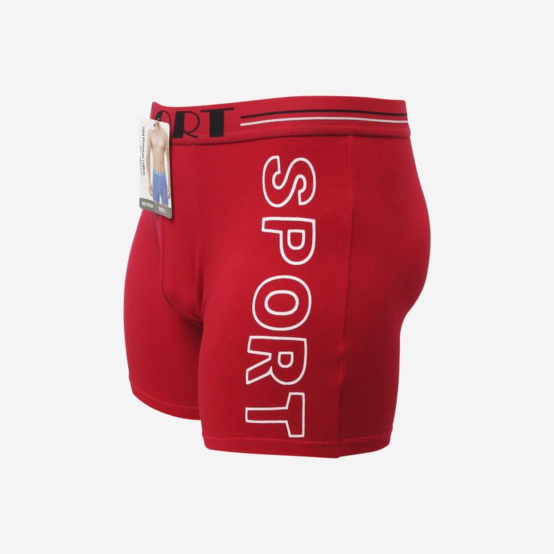 Труси для підлітка спортивні повсякденні червоні M — ціна 165 грн у каталозі Труси Купити