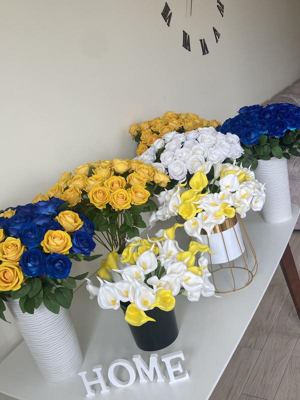 Латексні троянди кали великий вибір — ціна 90 грн у каталозі Штучні квіти Купити товари для дому