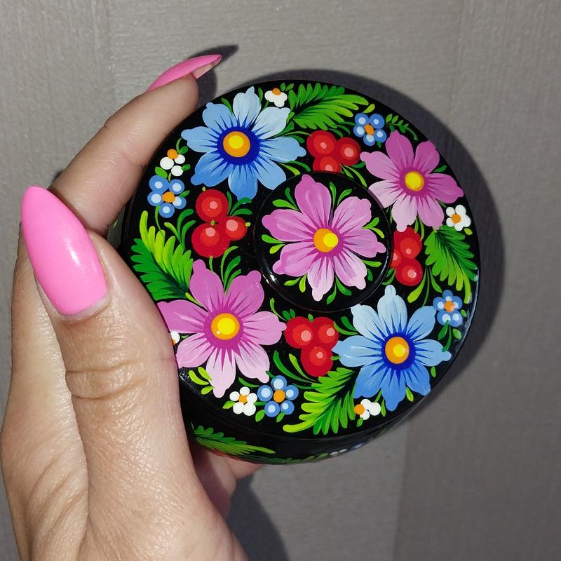 Шкатулка кругла — ціна 400 грн у каталозі Скриньки Купити товари для дому та побуту за доступною