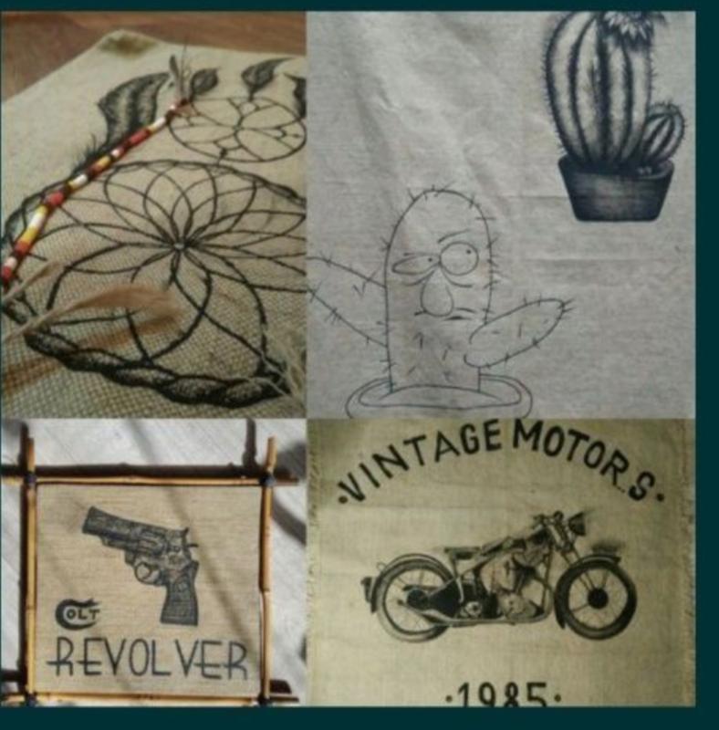 Картина мішковина Hand Made — ціна 1000 грн у каталозі Картини Купити товари для дому та побуту